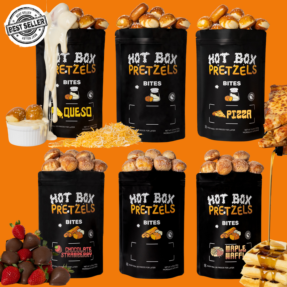 Hot Box Pretzel Bites Boxes