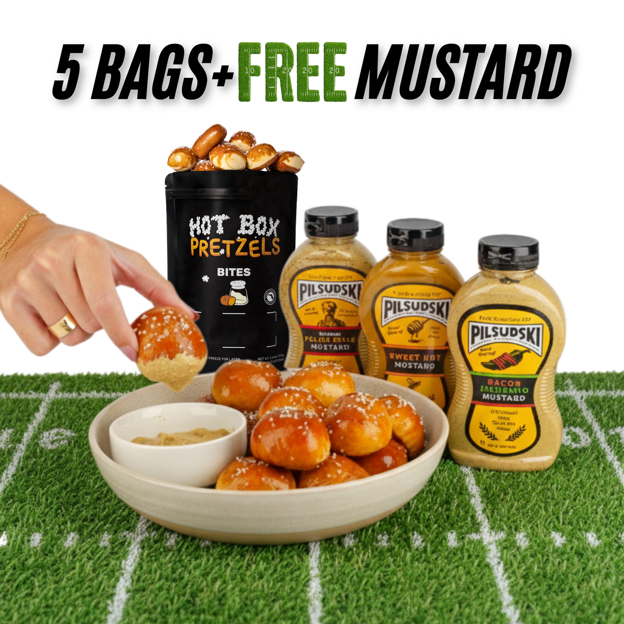 Hot Box Pretzel Bites Boxes