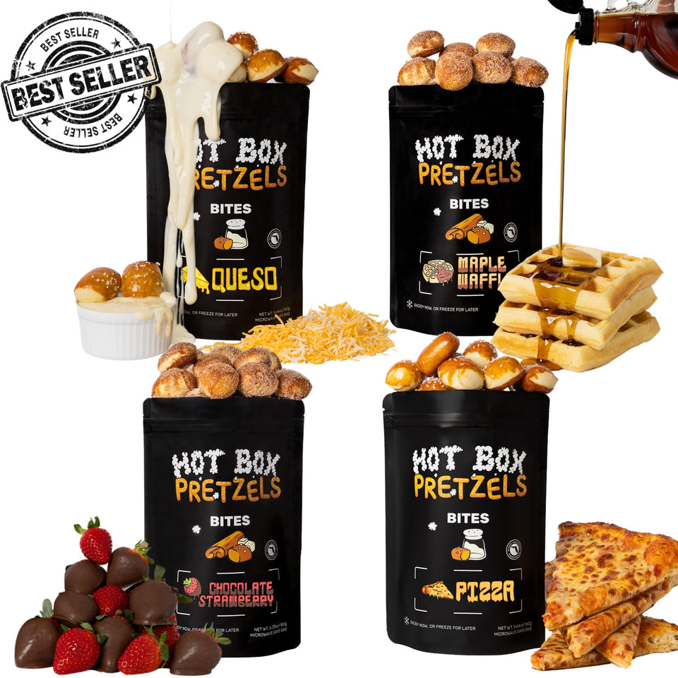 Hot Box Pretzel Bites Boxes