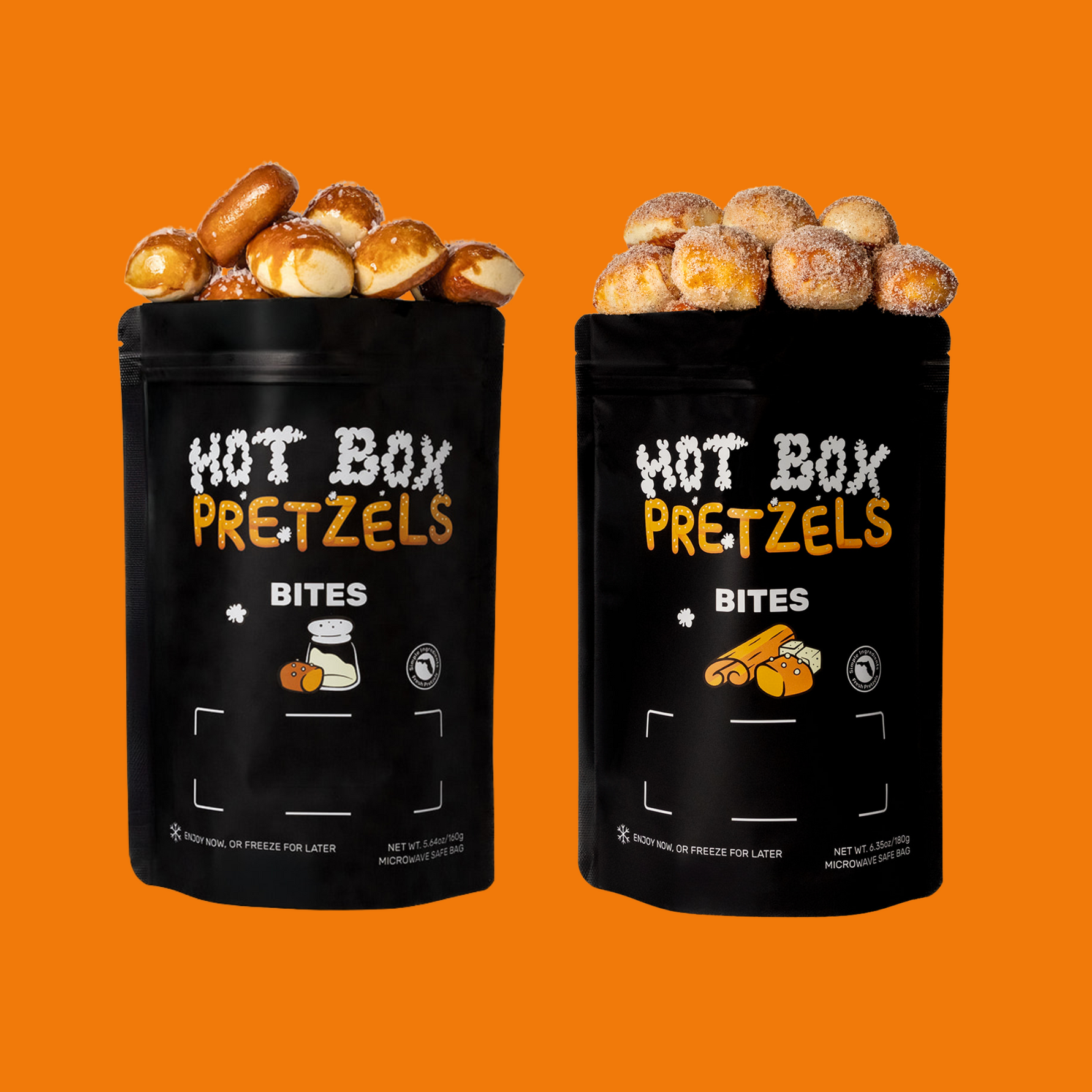 Hot Box Pretzel Bites Boxes