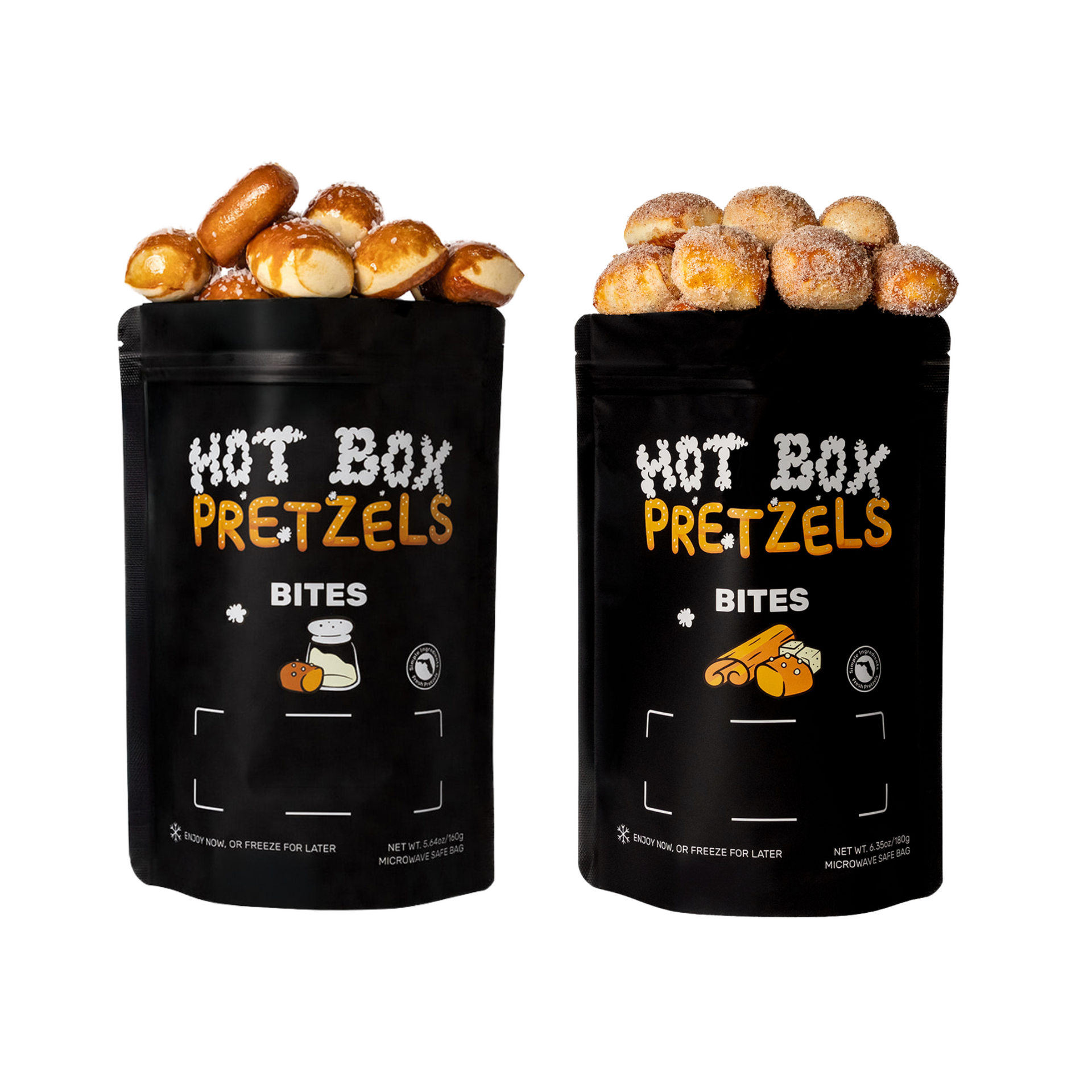 Hot Box Pretzel Bites Boxes