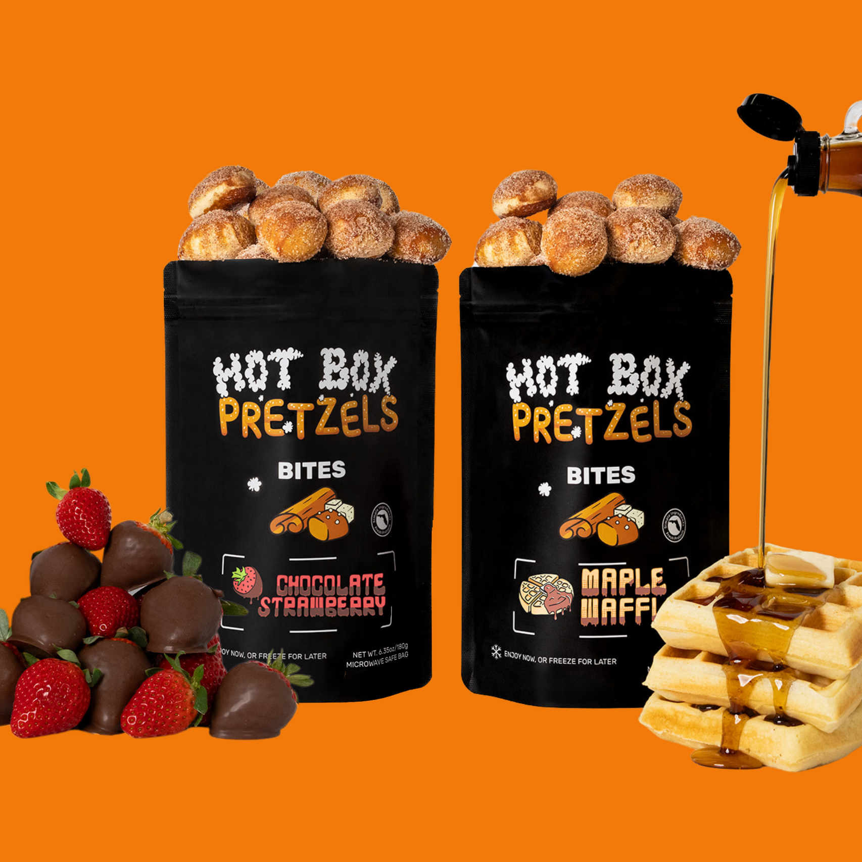 Hot Box Pretzel Bites Boxes