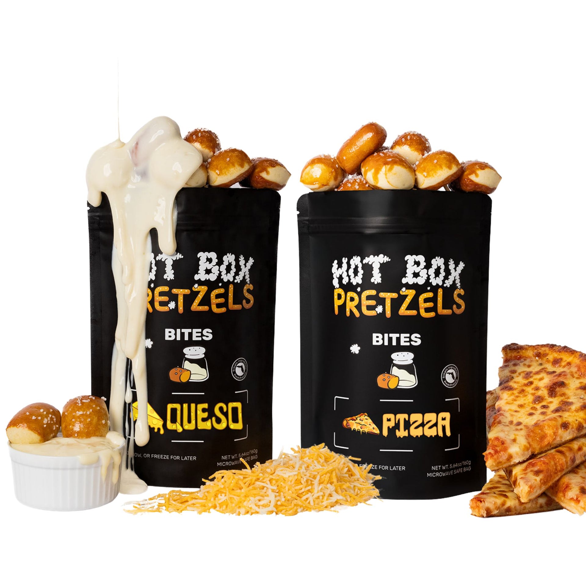Hot Box Pretzel Bites Boxes